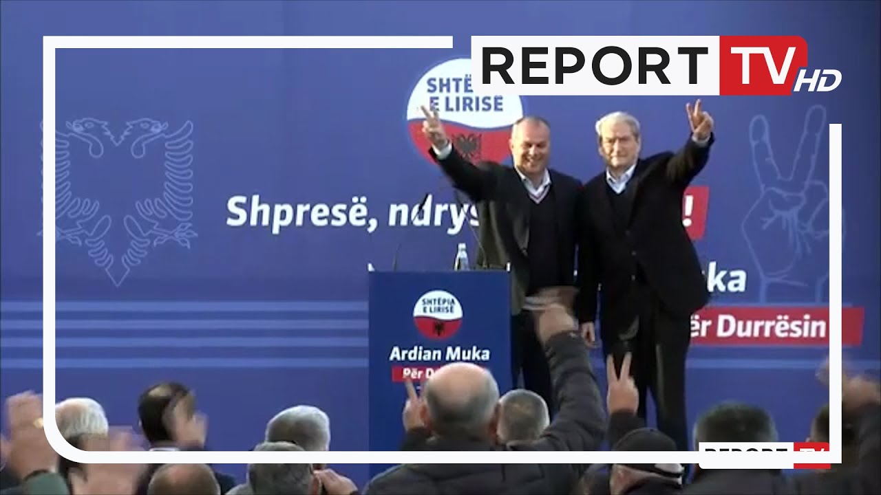 Berisha me kandidatin e 'Shtëpisë së Lirisë' për Durrësin: Më 6 mars, mos ngatërroni logon tonë