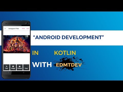 Learn Kotlin Android Tutorial Instagram Filter part 10 Fix Pick Image From Gallery Crash - Mind ...