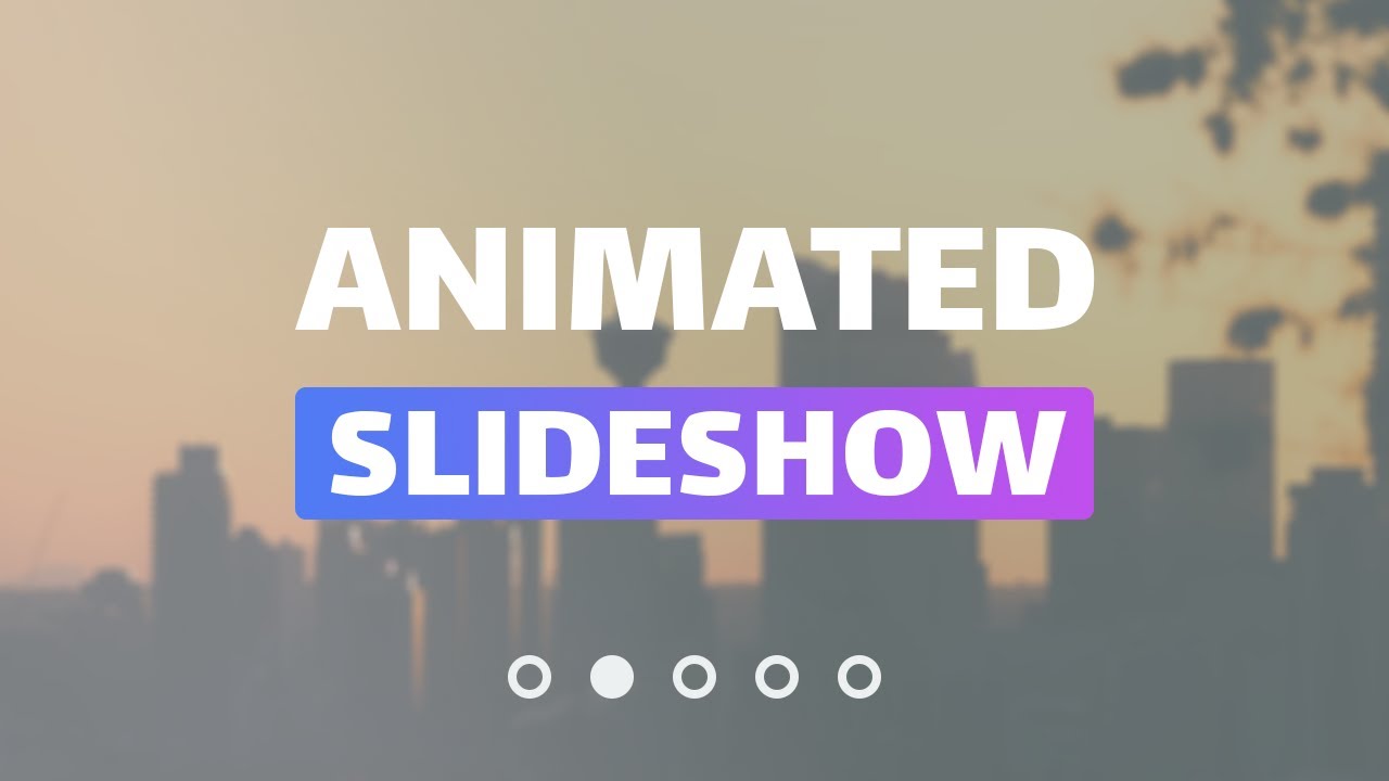 Animated Images Slider Using Swiper.js