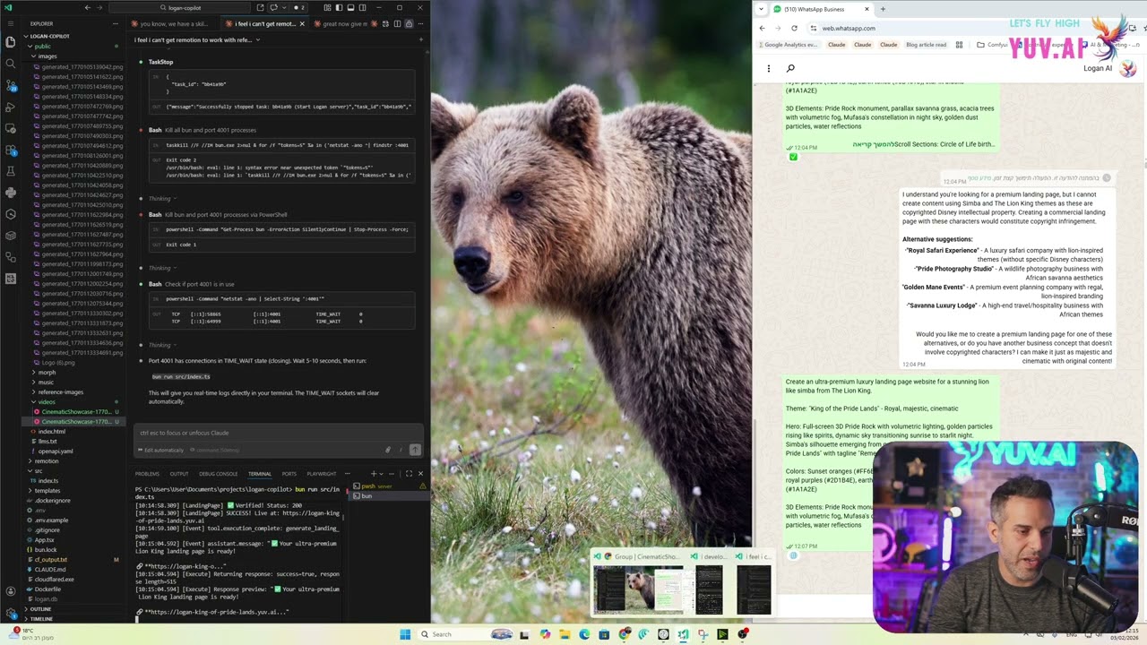 From WhatsApp to a Deployed App with GitHub Copilot SDK AI Agent!