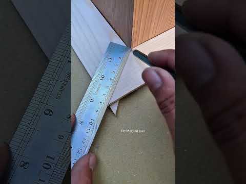 how to measure the location of wooden corner #working #works #woodworking #wood #diy #diywoodworking