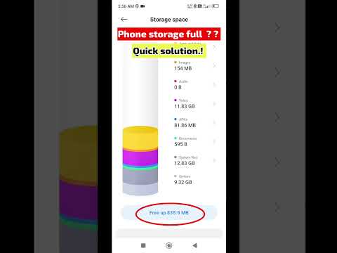 quick solution for phone storage full #clear #phonestorage #tamil