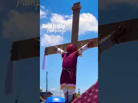 Holy Week Traditions in #Pampanga π΅π #Penitensya #SemanaSanta #cross #culture