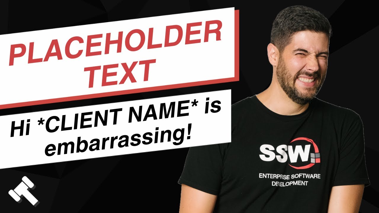 Choose the Best Text Placeholders