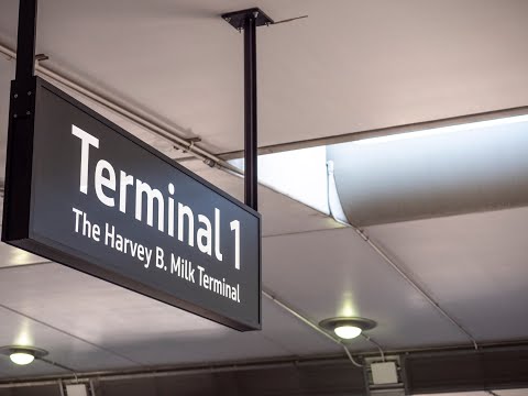 SFO's Harvey Milk Terminal 1 Signage: Priority Architectural Graphics