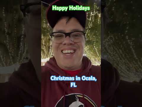 Christmas in Ocala, FL #christmas #happyholidays