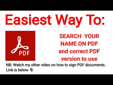 ๐ How to Quickly Search for Text in Large PDF Documents โ Easy Guide! ๐๐