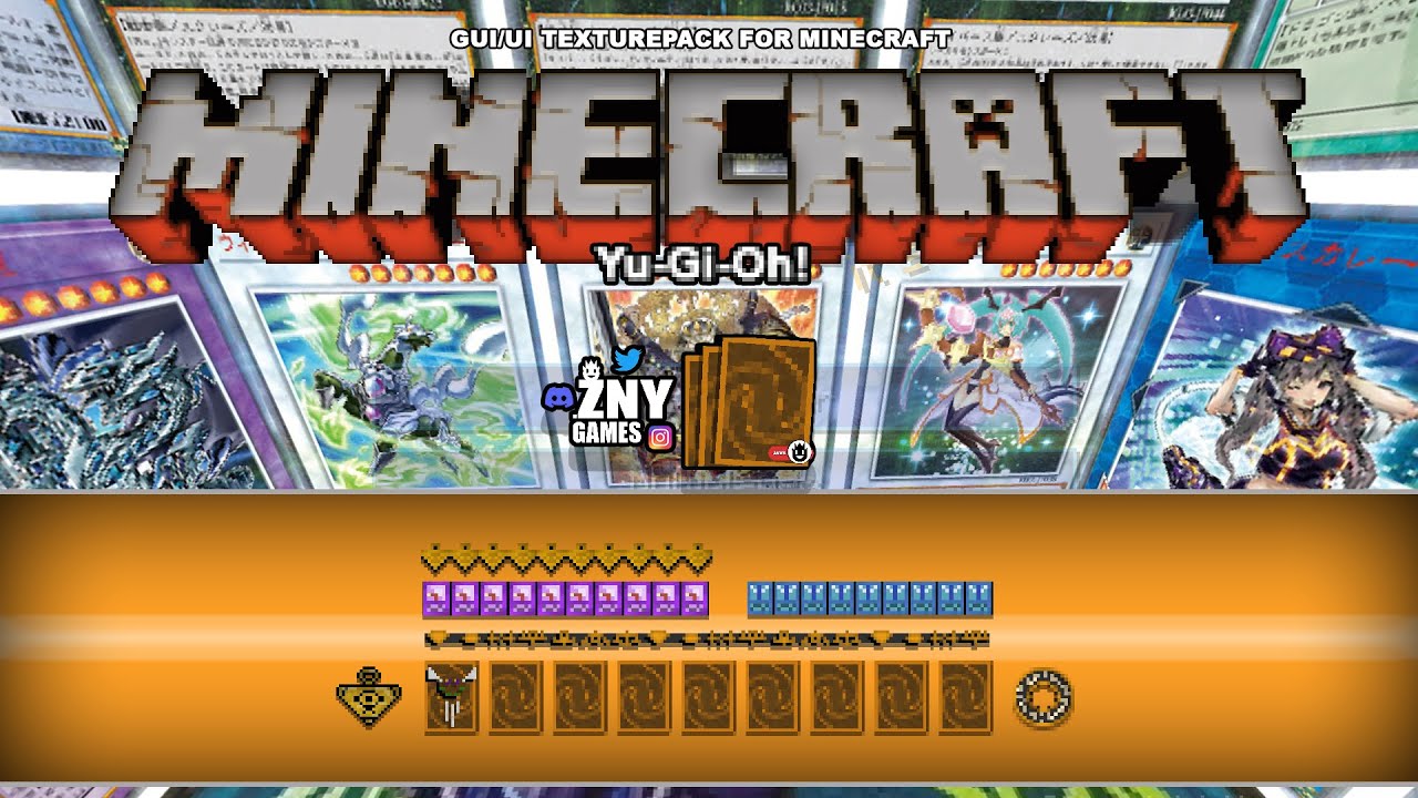 YU-GI-OH Minecraft Resource Pack | PvP Resource Pack