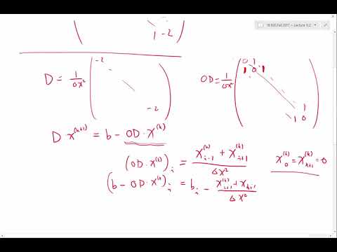 Implementation of Jacobi and Gauss Seidel iterations