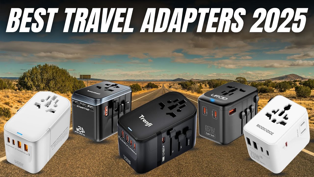 ✅ Top 5 Travel Adapters of 2025 (Tested & Reviewed) - 100W GaN, Fast Charging & More!