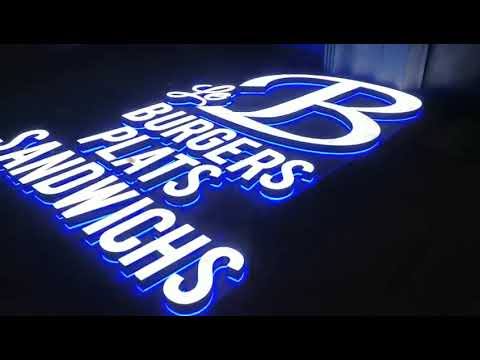 Custom Dual Lit Channel Letter Signs | IS LED SIGN Factory