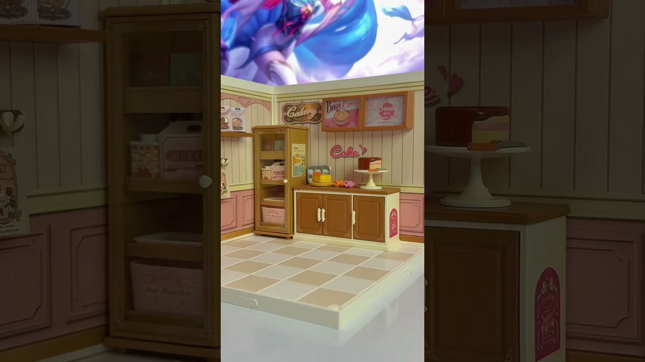 DIY Miniature Tasty Cake Shop from Rolife #diy #miniature #bakery 