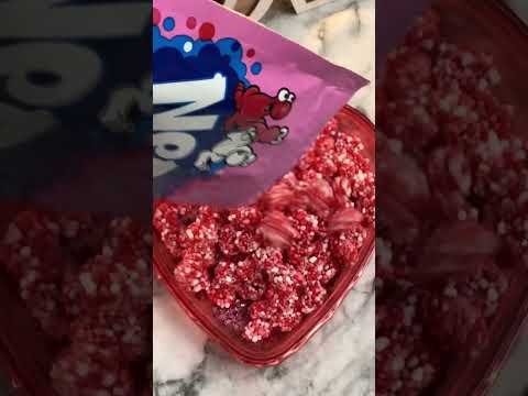 Nerds Gummy Clusters Valentine Edition! 💘 #shorts #satisfyingvideo #asmr #candy