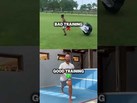 Good Training ✅ vs. Bad Training ❌