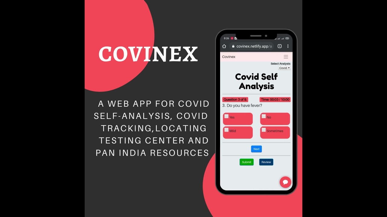 Covinex Mobile-View