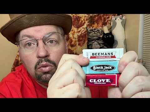 Classic Candy Corner : Black Jack , Clove and Beemans Gum