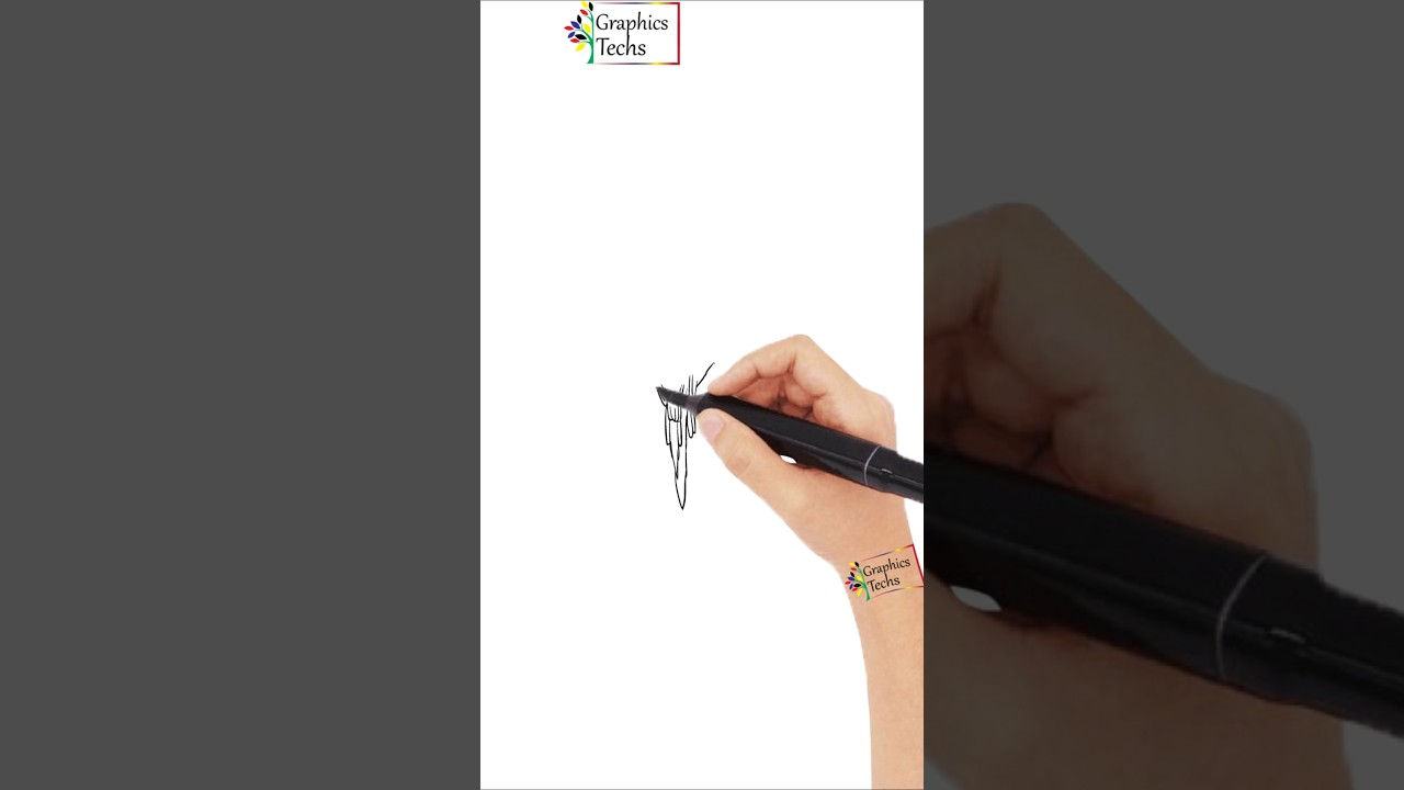 How to Draw Vector Birds | Easy Digital Drawing Tutorial #drawing #digitalart ##WhiteboardAnimation