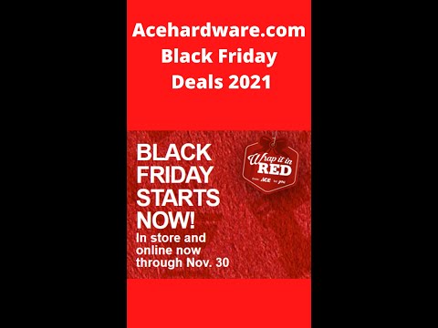 Ace Hardware Black Friday 2021 - Ace Hardware Black Friday Deals - #BlackFriday Shorts