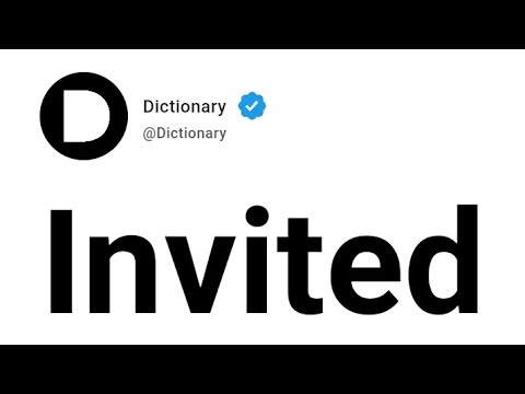 Invited Meaning In English