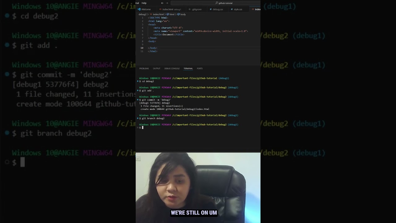 Proper way of pushing and branching files to your Github repo
