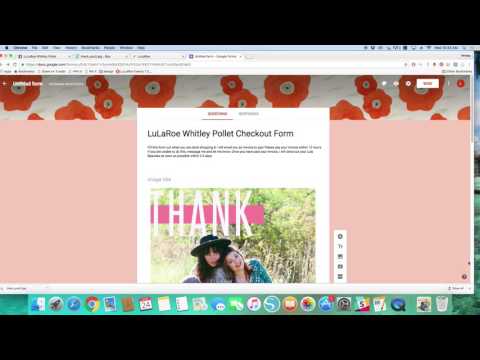 How To Make LuLaRoe Checkout Form