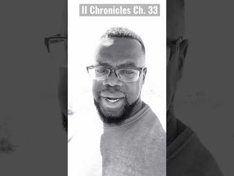 What we learn from King Manasseh