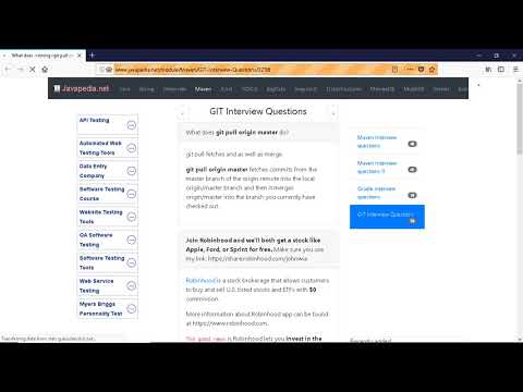 What does git pull origin master do? | javapedia.net