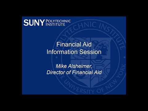Financial Aid Overview & Application Process
