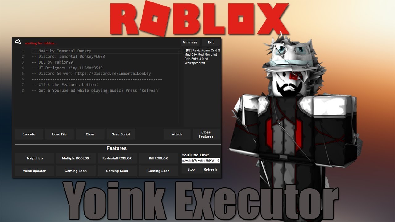 *NEW* Roblox Exploit | Yoink Executor | GetObjects, Loadstrings and More [FREE] [Mar 23]