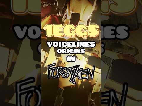 1EGGS: Voicelines Origins EXPLAINED! | Roblox Forsaken 2.3.1