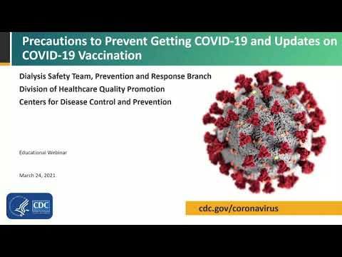 AAKP HealthLine Webinar: Coronavirus & Kidney Patient Update: A CDC Expert Webinar hosted by AAKP