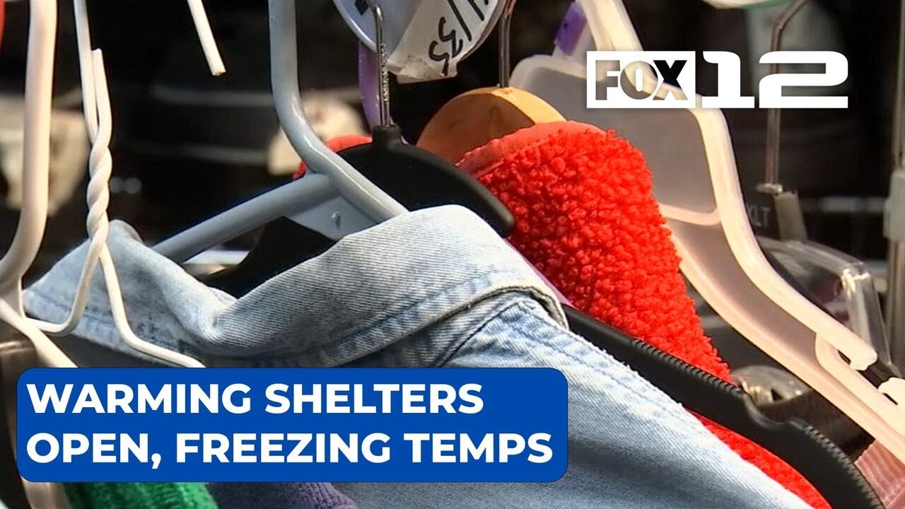 Multnomah County to open 5 warming shelters Tuesday night amid freezing temperatures