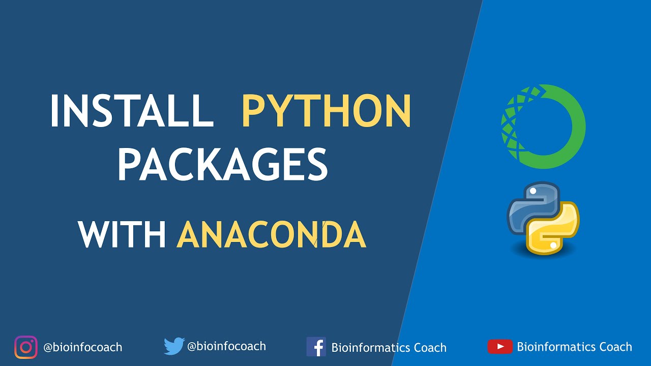 How I Install python packages on ANY Linux Machine with anaconda