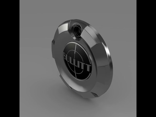 Ford Mustang Bullit logo 3D Model - FlatPyramid
