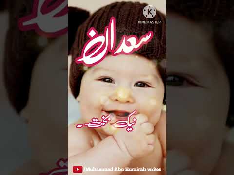 Sadaan name meaning in urdu | Muslim boys name | سعدان | Yt shorts | Trendy | Unique | New & Stylish