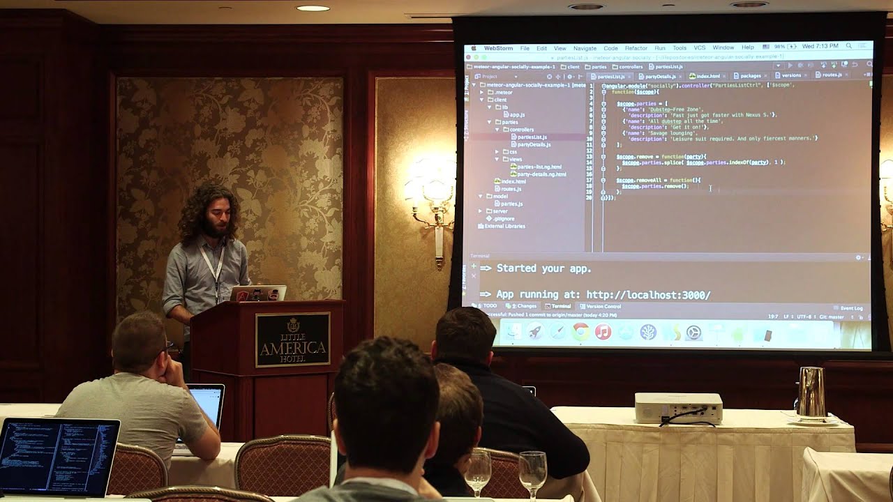 Angular Meteor by Uri Goldshtein