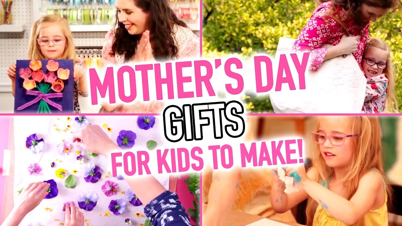 Mother's Day Crafts | 4 DIY Mother’s Day Gifts for Kids to Make!