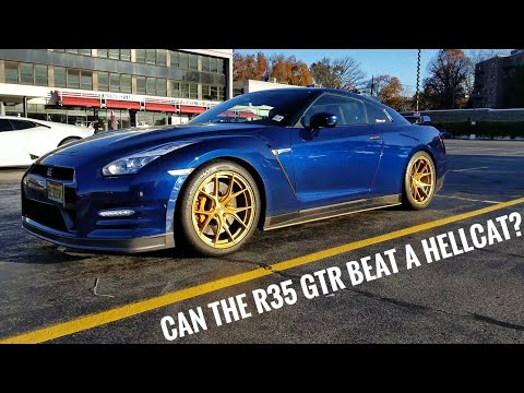 Nissan GT-R Drag Races Hellcat on the Street, The Gap Is Massive ...