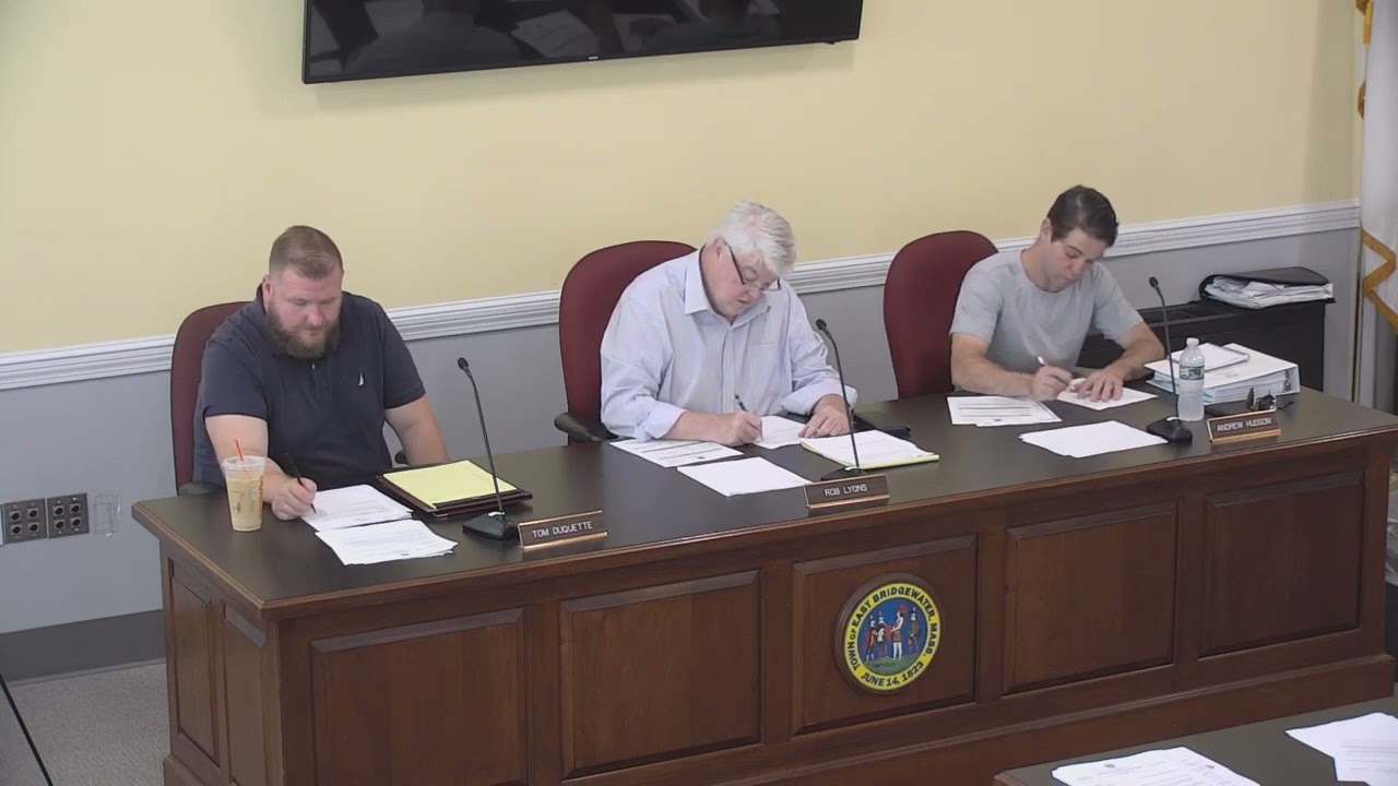 East Bridgewater Board of Health Meeting 7-3-23