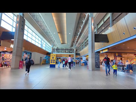Calgary International Airport YYC Arrival Walk