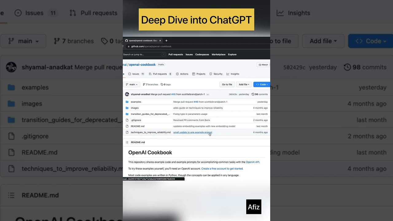 Deep dive into ChatGPT and OpenAI APIs #shorts #ChatGPT