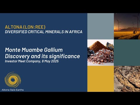 ALTONA RARE EARTHS PLC - Monte Muambe Gallium discovery and its significance