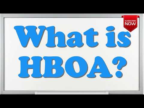 What is the full form of HBOA?