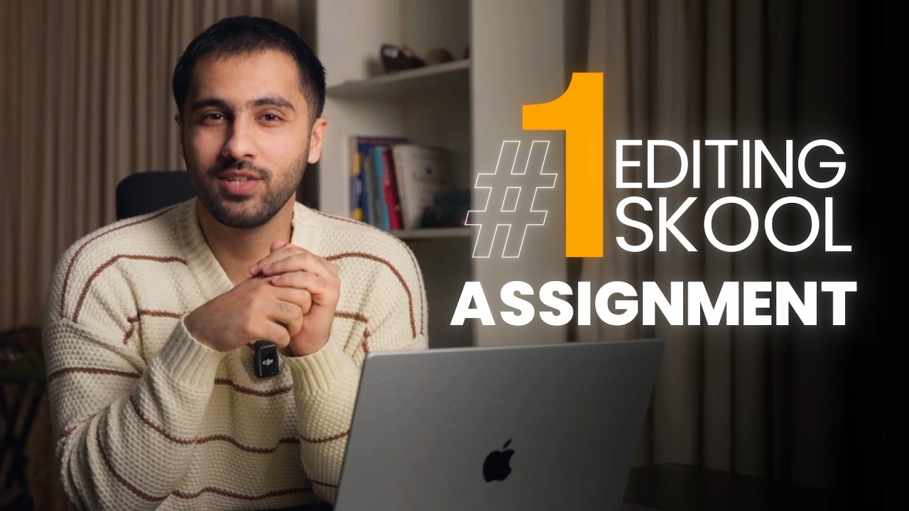 The Editing Skool Assignment 1 | Longform | by@editingxplained