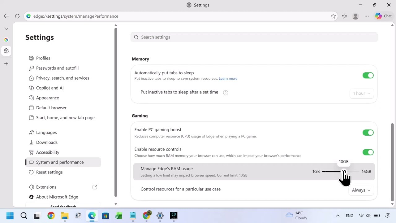 How to Enable Gaming Boost and Resource Controls in Microsoft Edge on Windows 11