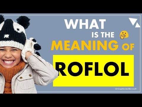 ROFLOL - what is the meaning of Internet Slang