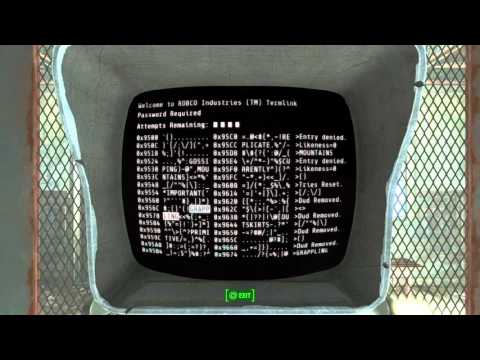 Fallout 4: How to Hack a Computer