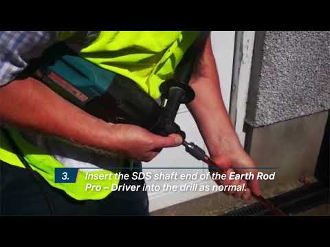 How to install an earth rod using the Linian Earth Rod Pro