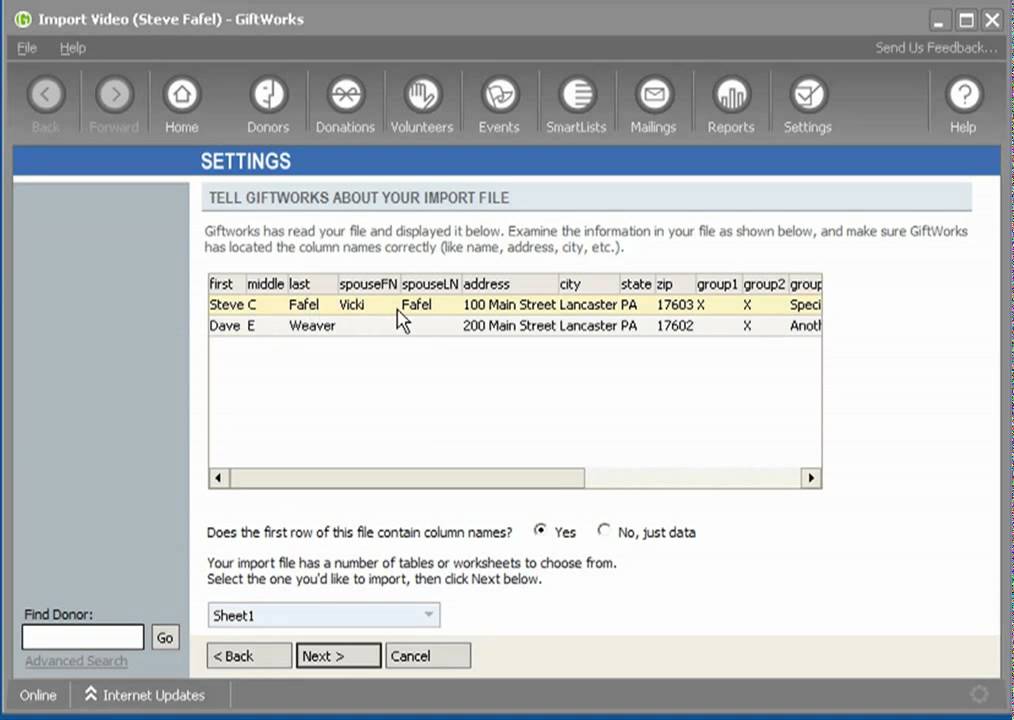 Understanding the import options (4 of 8)