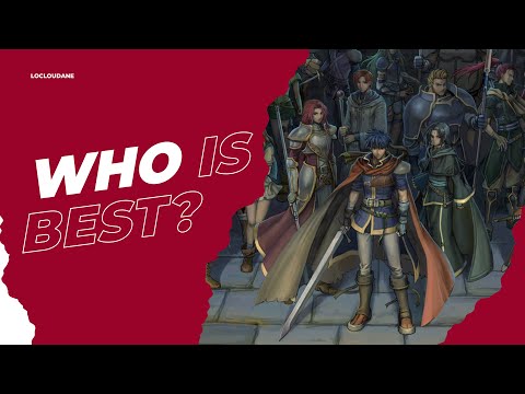 Who is best in Fire Emblem: Path of Radiance